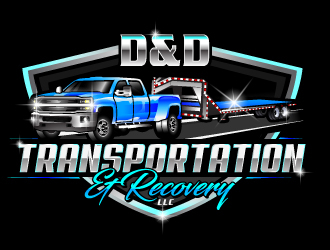 D&D Transportation & Recovery, LLC Logo Design - 48hourslogo