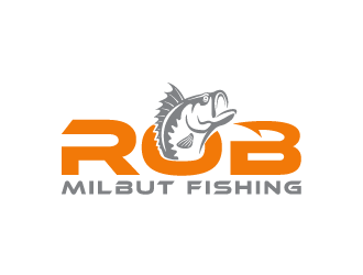 Rob Milbut Fishing Logo Design - 48hourslogo