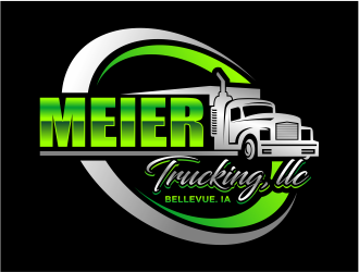 Meier trucking llc Logo Design - 48hourslogo