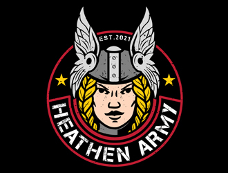 Heathen Army Logo Design - 48hourslogo