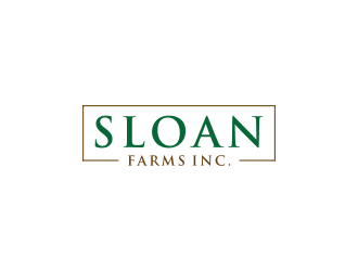 Sloan Farms Inc. Logo Design - 48hourslogo