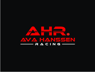 AHR. Ava Hanssen Racing Logo Design - 48hourslogo