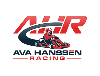 AHR. Ava Hanssen Racing Logo Design - 48hourslogo