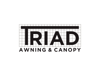 Triad Awning & Canopy Logo Design - 48hourslogo
