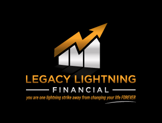 Legacy Lightning Financial Logo Design - 48hourslogo