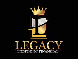 Legacy Lightning Financial Logo Design - 48hourslogo