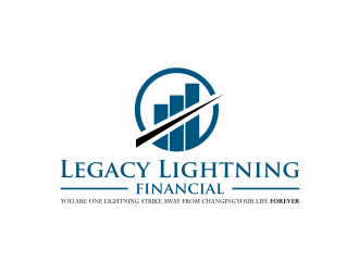 Legacy Lightning Financial Logo Design - 48hourslogo
