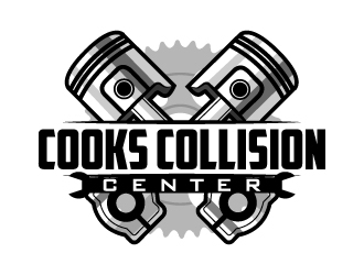 Cooks Collision Center Logo Design - 48hourslogo