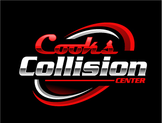 Cooks Collision Center Logo Design - 48hourslogo