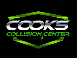 Cooks Collision Center Logo Design - 48hourslogo