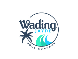 Wading Jayde Pool Company Logo Design - 48hourslogo