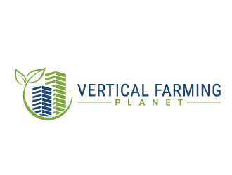 Vertical Farming Planet Logo Design - 48hourslogo