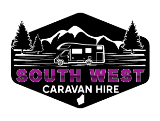 South West Caravan Hire Logo Design - 48hourslogo
