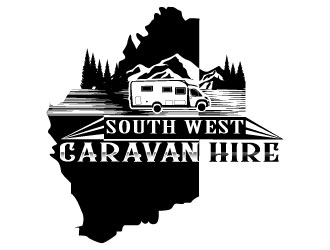 South West Caravan Hire Logo Design - 48hourslogo
