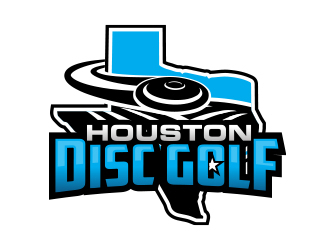 Houston Disc Golf Logo Design - 48hourslogo