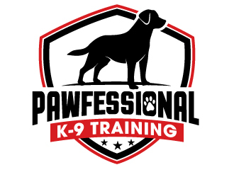 Pawfessional K-9 Training Logo Design - 48hourslogo