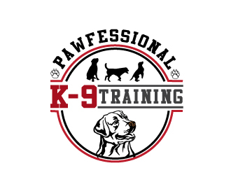 Pawfessional K-9 Training Logo Design - 48hourslogo