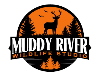Muddy River Wildlife Studio Logo Design - 48hourslogo