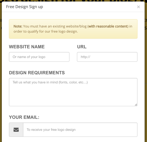 Free Logo Design For Your Blog or Website – 48hourslogo Blog
