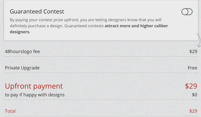 Guaranteed vs. Non-guaranteed logo contest – 48hourslogo Blog